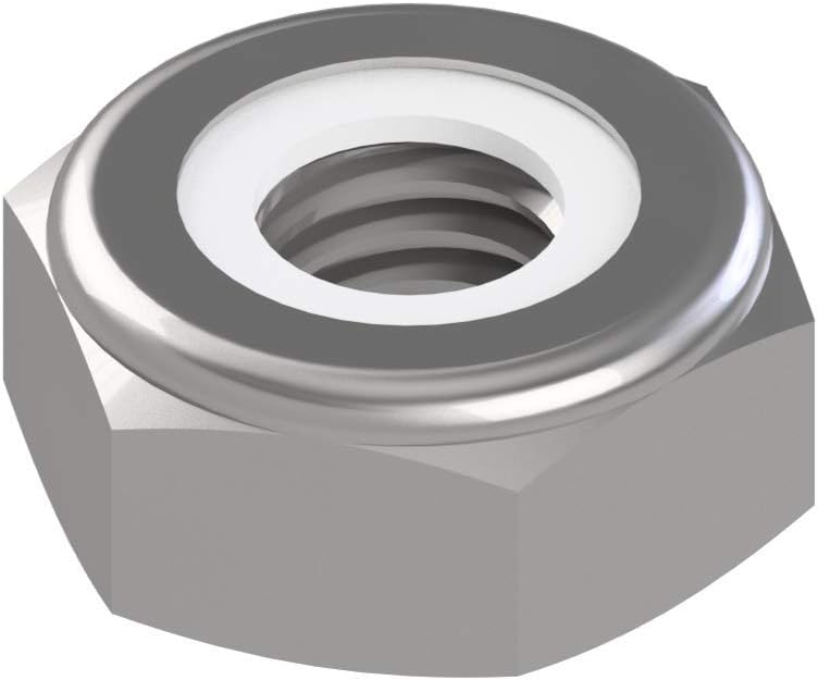 Amazon.com: Thin Nylock Nut, 8-32, 100 Pack for VEX Robotics ...
