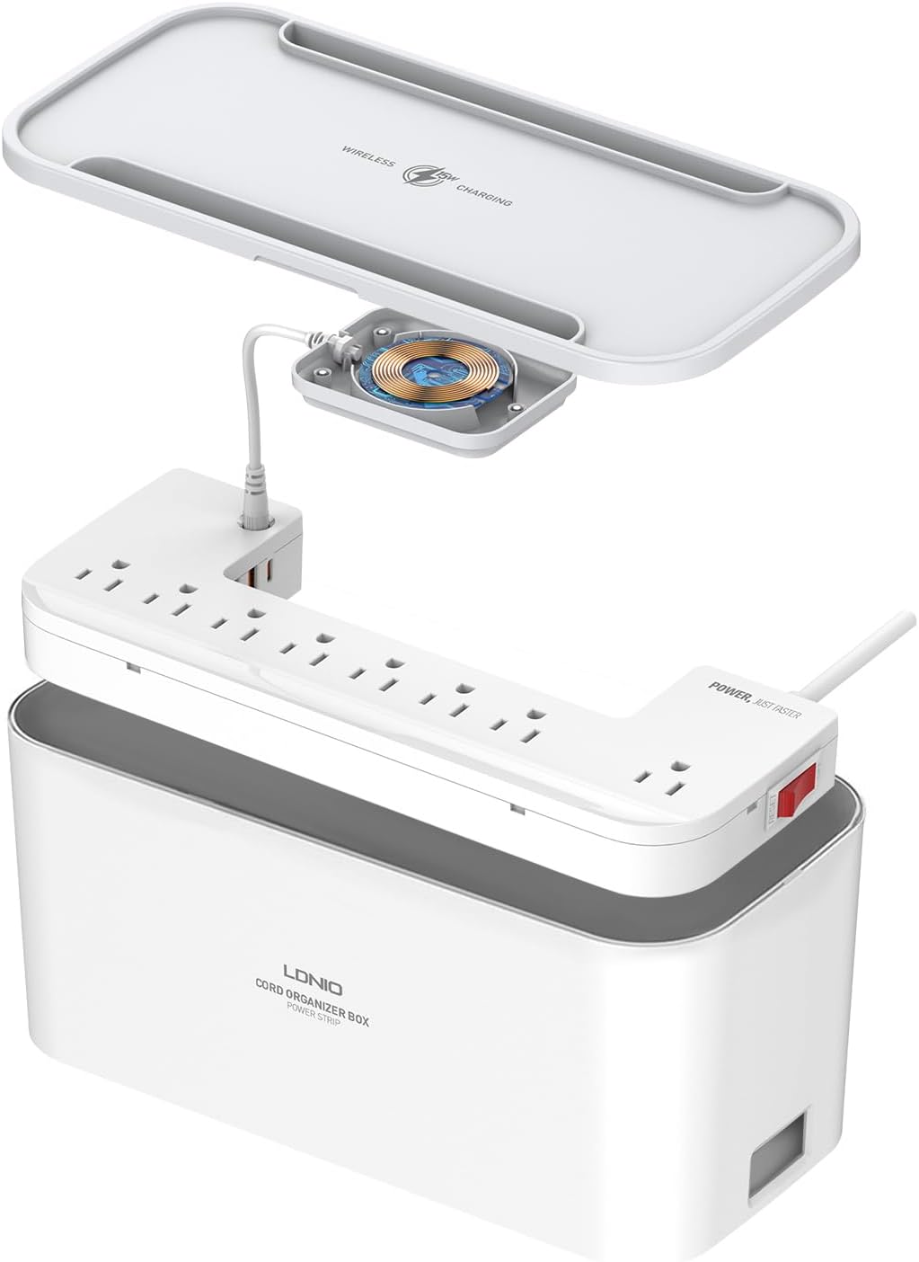 Amazon.com: Electriduct Under The Desk/On-Desk/in-Desk Power Center ...