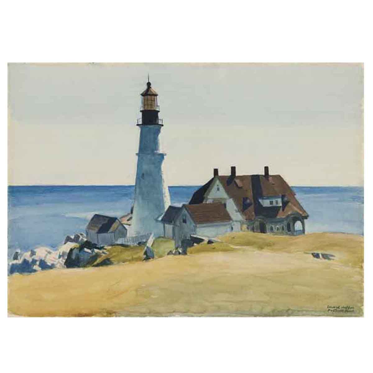 Hopper Lighthouse Seascapes
