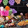Amazon.com: Suttmin 48 Pcs Day of The Dead Paper Trays Dia DE Los ...