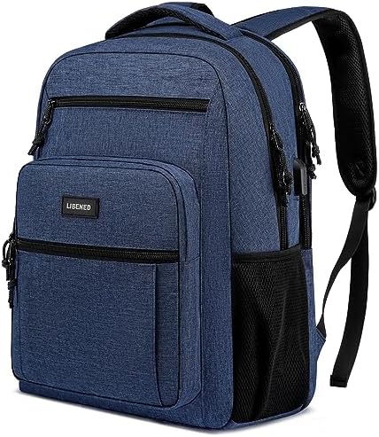 Amazon.com: LIBENED School Backpack for Teens Boys, 15.6 Inch Laptop ...