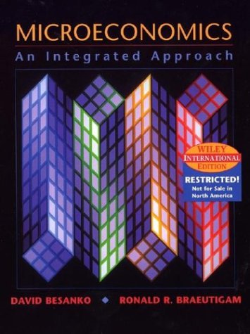 Microeconomics - an Integrated Approach (WIE): David Besanko ...