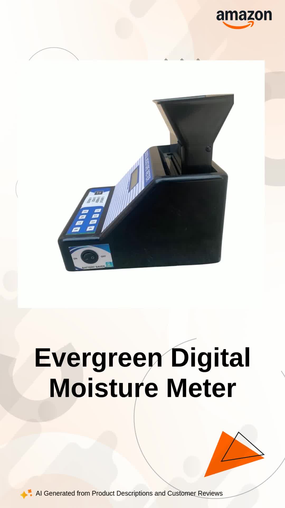 Watch Evergreen Digital Moisture Meter on Amazon Live