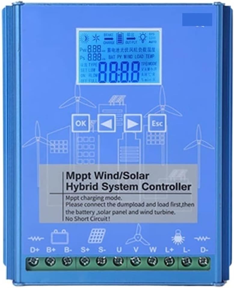 Wind Turbine Solar Off Grid Controller Mppt Intelligent Boost Charging ...