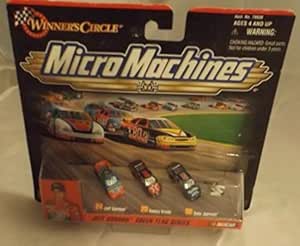Amazon.com: Micro Machines Jeff Gordon Green Flag Series playset : Toys ...