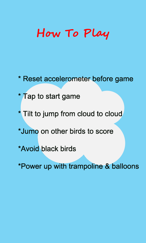 Cloud Jumping Bird - App on Amazon Appstore