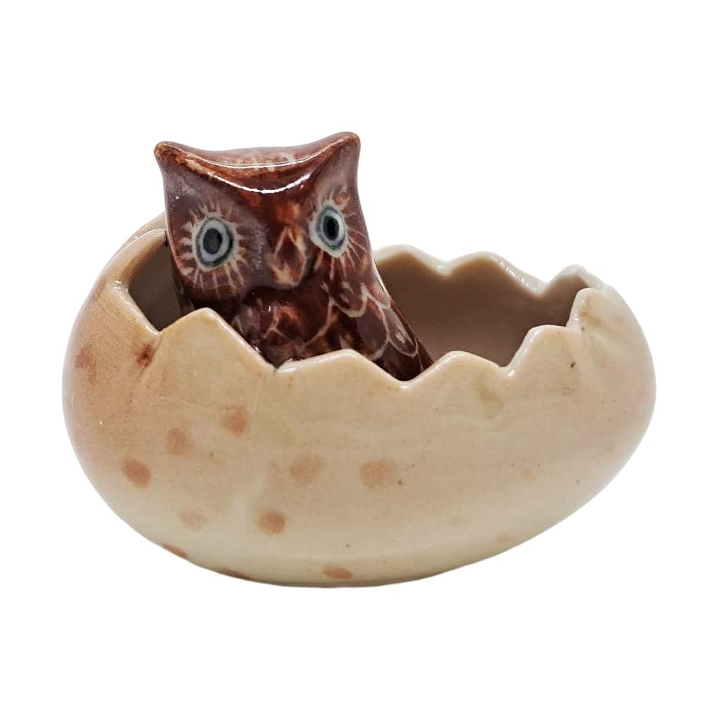 Clay Owl Pinch Pot