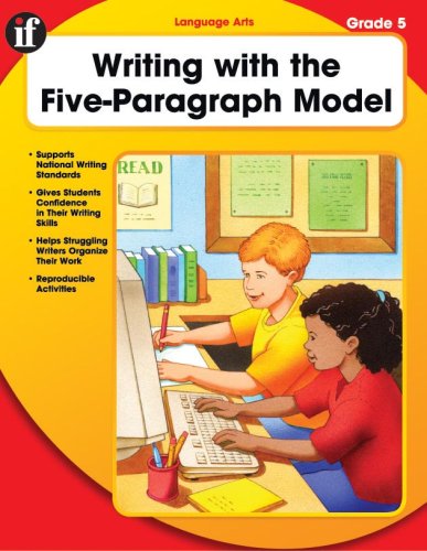 Writing with the Five-Paragraph Model, Grade 5: Lin Josephson ...