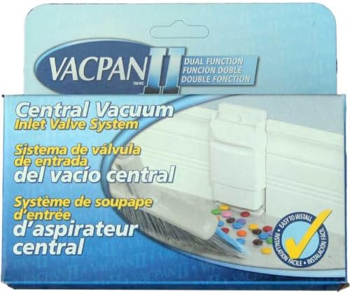 Amazon.com: VacPan II Baseboard Inlet Valve/Sweep Inlet White ...