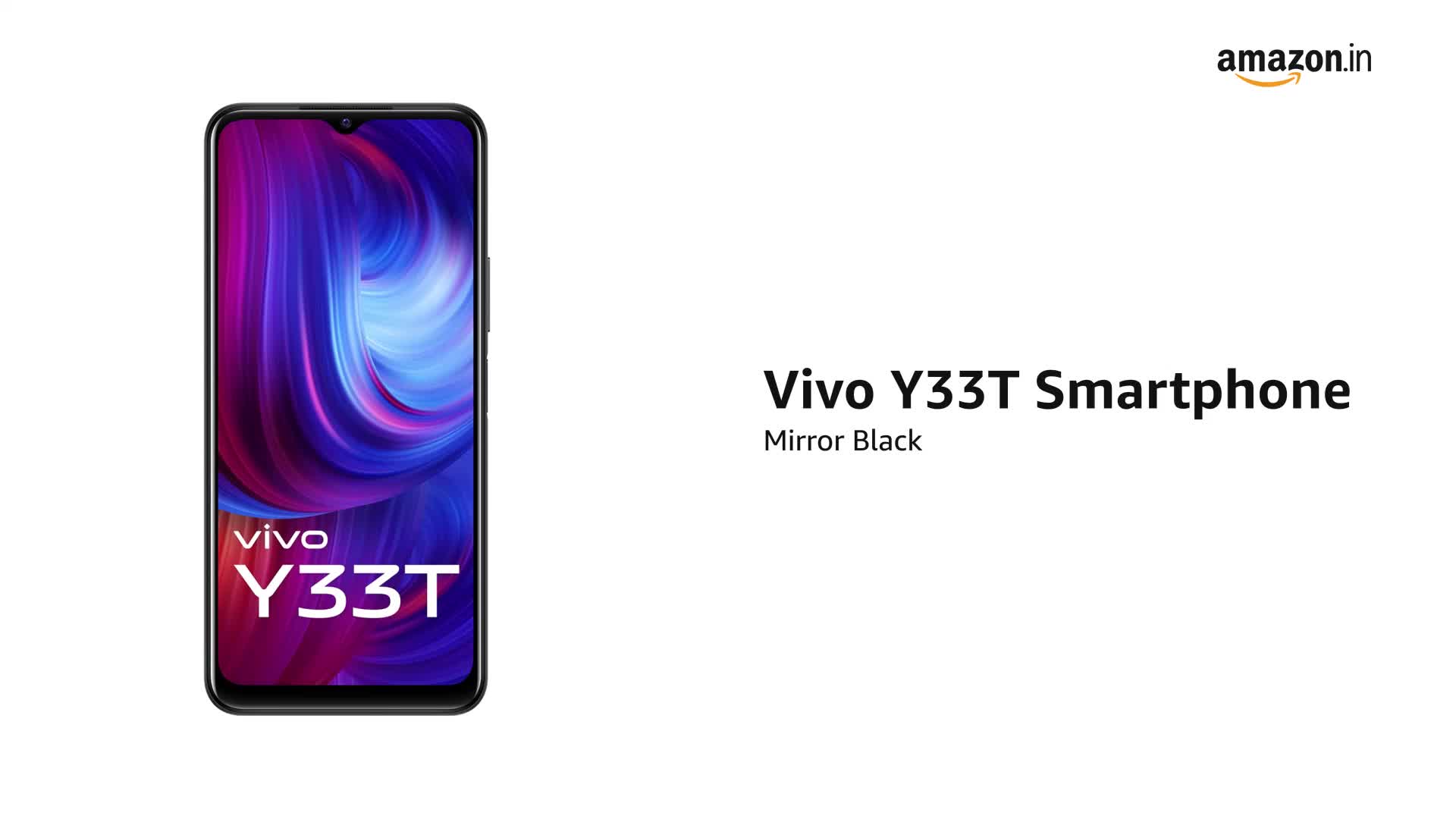 Vivo Y33T (Mirror Black, 8GB RAM, 128GB ROM) with No Cost EMI ...