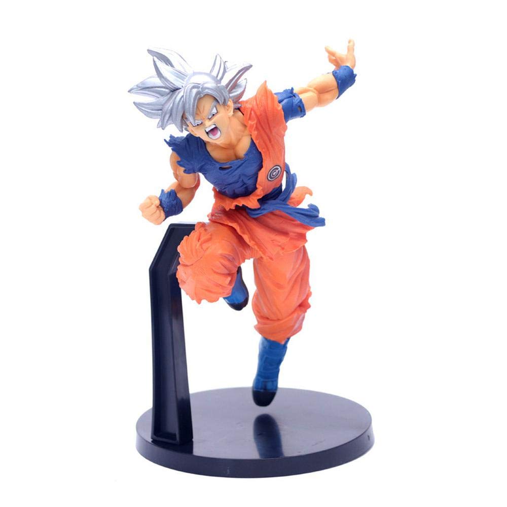 Buy JNTM Anime Static Figure Dragon Ball Super Silver Goku Ultra ...