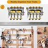 Amazon.com: Power Tool Organizer Heavy Duty Wall Mount Tool Storage ...