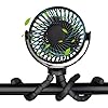 Pram Fan Stroller Fans, Portable USB Rechargeable Buggy Fan with ...