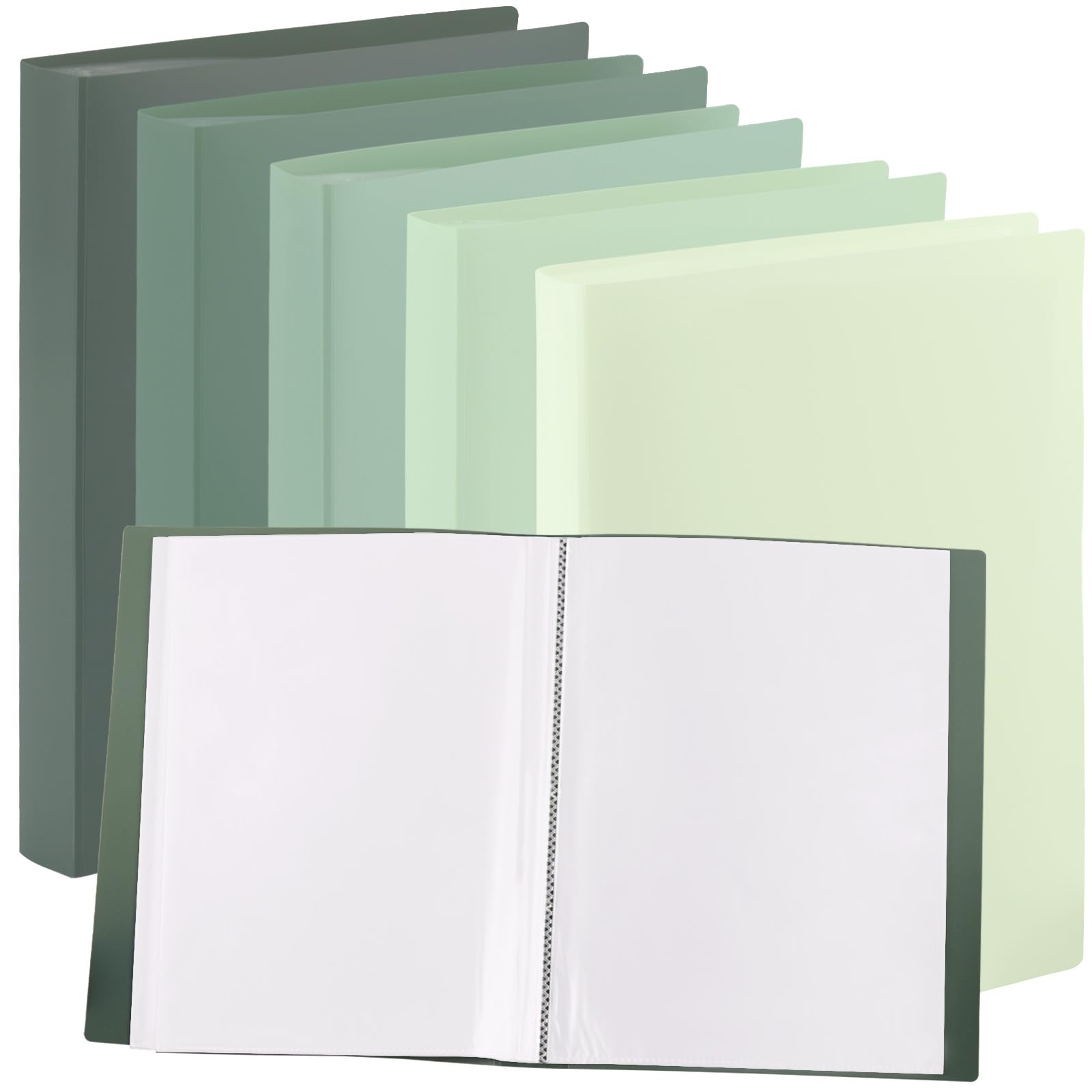 Amazon.com : 5 Pcs Binder with Plastic Sleeves 9"x14.5"Art Portfolio ...