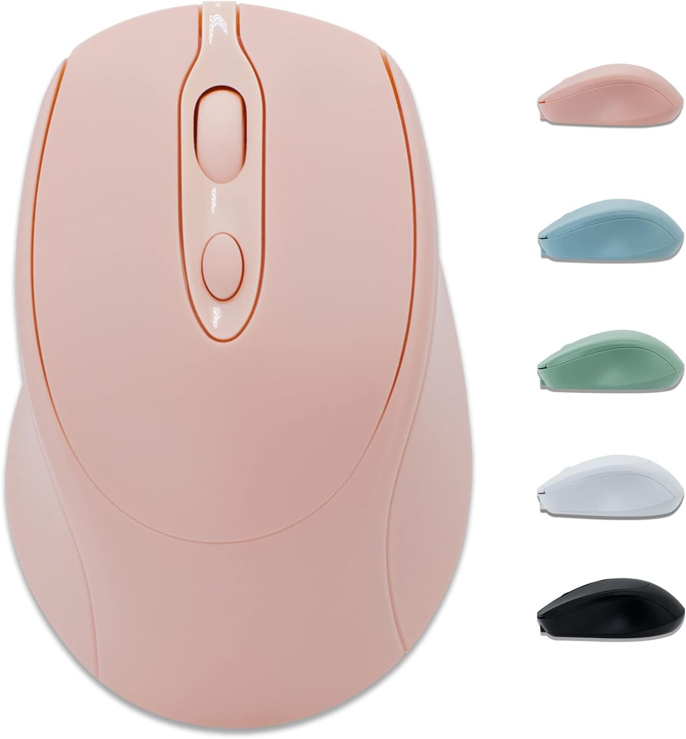 Amazon.com: Dolrso Bluetooth Wireless Mouse, Silent Slim Portable for ...