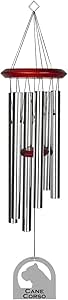 Amazon.com : Chimesofyourlife E6113 Wind Chime, Cane Corso/Silver, 27 ...