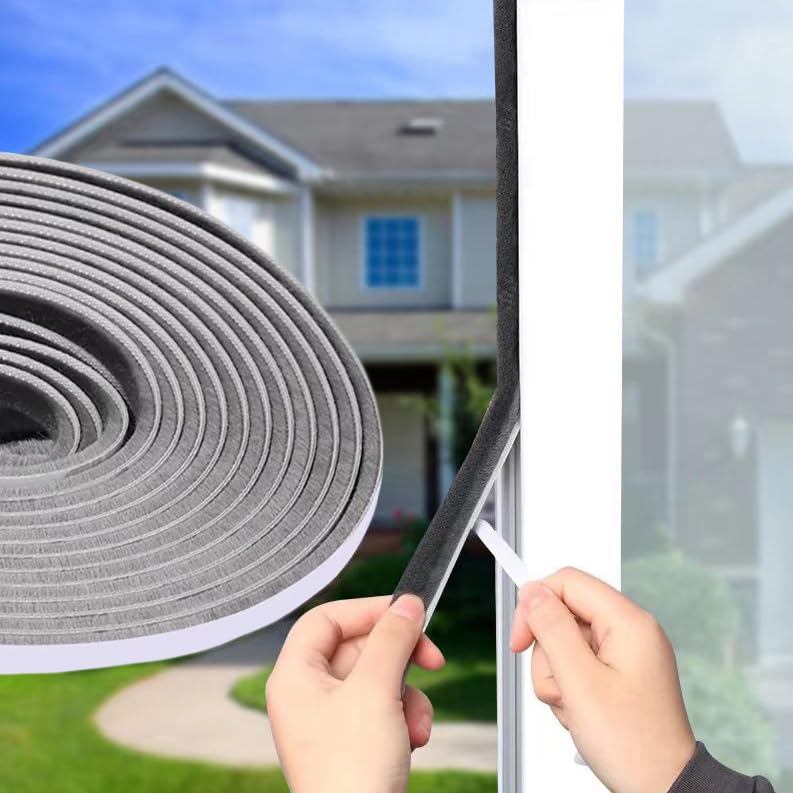 Brush Weather Stripping,33 Feet,Door Brush Seal Strip,Door ...