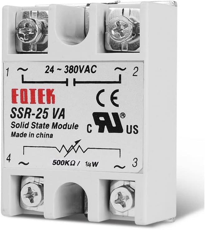 Amazon.com: BEOTTO SSR 10VA 25VA 40VA Solid State Relay Voltage ...