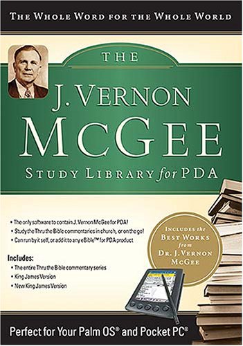 J. Vernon McGee Bible Study Library for PDA: McGee, J.: 9781418509071 ...