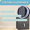 Chrome Electronic Safe Lock Replacement Keypad with Solenoid Lock, Gun ...