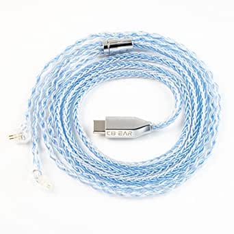 Amazon.com: Type-C Cable,KBEAR T3 Decoding Upgrade Cable with Realtek ...