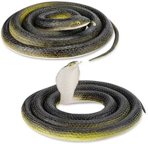 Buy Realistic Rubber Snakes Prank Toys & Gifts, Magic Shows Toy Snake ...