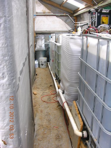 Aquaponics Bell Siphon Kit For IBC Growbed 12" Media: Easily Adjustable ...