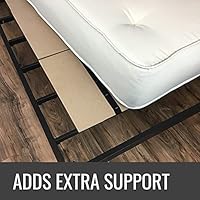 Amazon.com: DMI Foldable Box Spring, Bunkie Board, Bed Support Slats ...