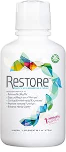 Restore For Gut Health Mineral Supplement 16 fl oz 473 ml : Amazon.com ...