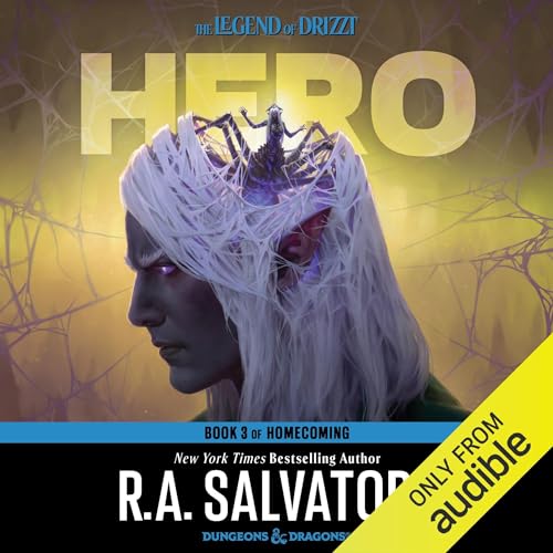 Amazon.com: Hero: Legend of Drizzt: Homecoming, Book III (Audible Audio ...