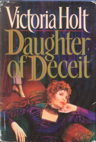 [Large Print Hardcover Edition] Daughter of Deceit by Victoria Holt ...
