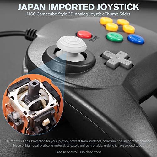 Snapklik.com : New Version For N64 Controller, SAFFUN Game Pad Joystick ...