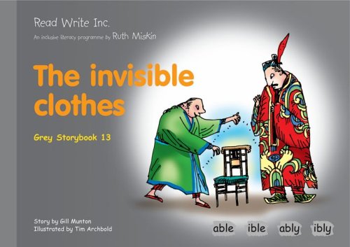 Read Write Inc.: Set 7 Grey: Colour Storybooks: The Invisible Clothes ...