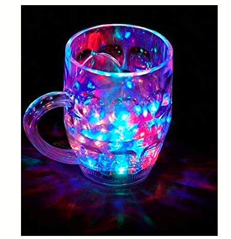 Buy SHAMSI Arts Inductive Rainbow Colour Cup Cooldrink Mug for LED ...