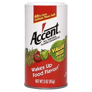 Amazon.com : 2 Set ACCENT FLAVOR SEASONING SPICE ALL NATURAL FOOD ...