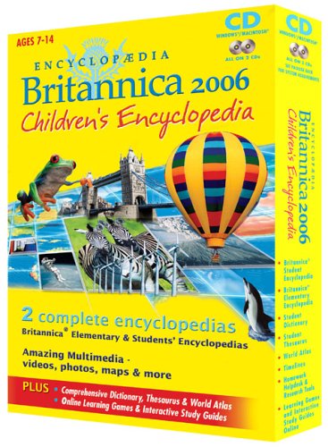 Britannica Children's Encyclopedia 2006 CD-ROM : Encyclopedia ...