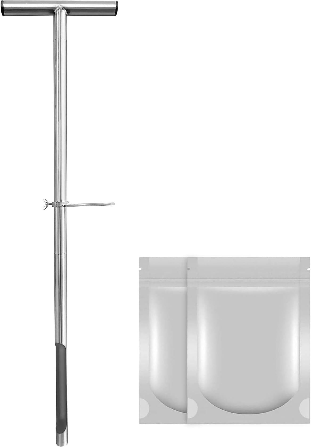 Amazon.com: 36Inch Soil Probe,Stainless Steel Soil Sample Probe,T ...