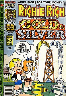 Richie Rich Gold and Silver (1975 series) #20: Harvey Comics: Amazon ...