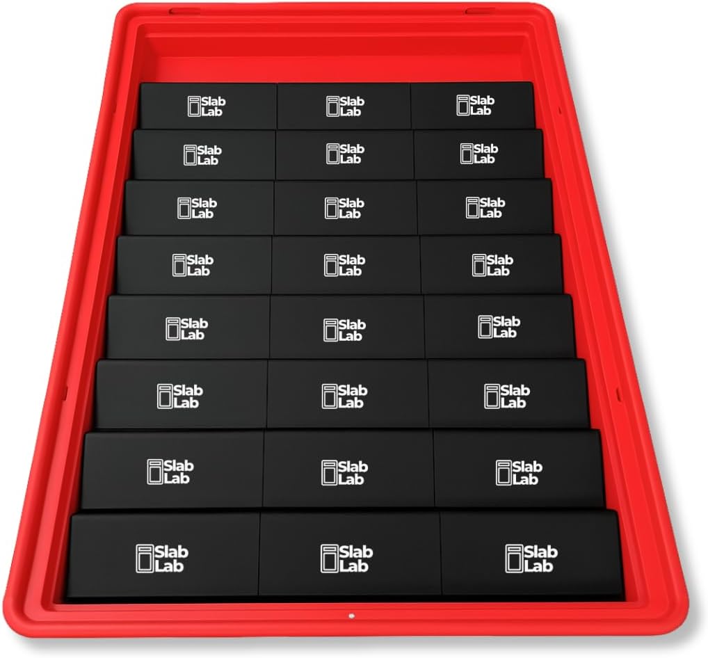 Amazon.com: 24 Modular Card Risers for Display Cases | Black Acrylic ...