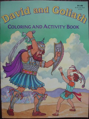 David and Goliath Coloring & Activity Book: Playmore: 9780866110730 ...