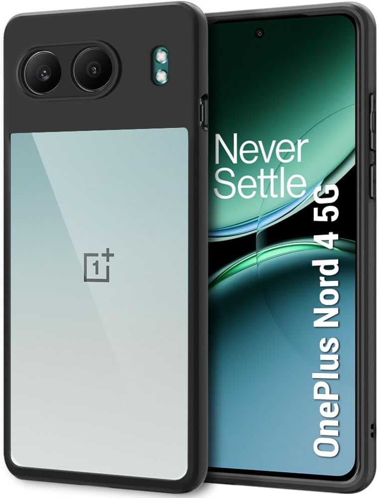 TheGiftKart Ultra-Hybrid Shockproof Back Cover Case for OnePlus Nord 4 ...