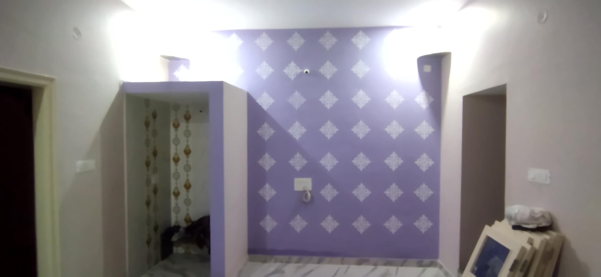 ARandNJ Painting Wall Stencils Pack of 2 (Size- 13X13 Inch) Pattern ...