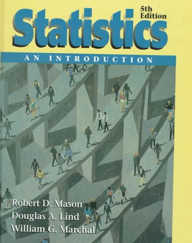 Amazon.com: Statistics: An Introduction: 9780534353797: Mason, Robert D., Lind, Douglas A ...
