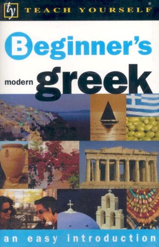 Buy Teach Yourself Beginner's Modern Greek (Teach Yourself Beginner ...