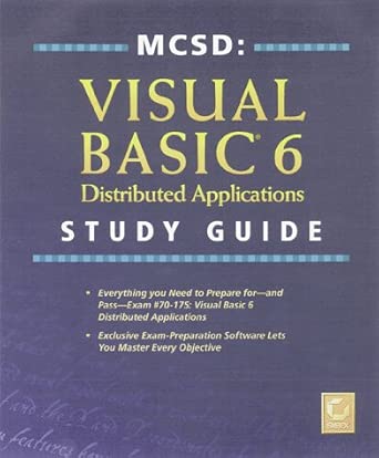 MCSD: Visual Basic 6 Distributed Applications Study Guide | Amazon.com.br