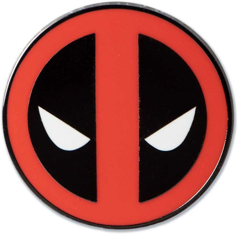 Amazon.com: Ata-Boy Marvel Comics Deadpool Logo 1" Full Color Enamel ...