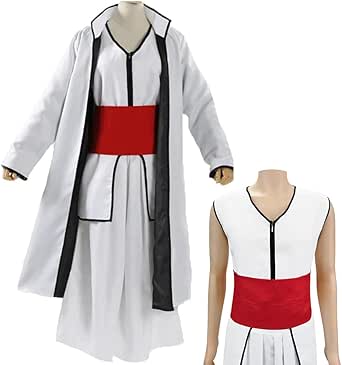 Amazon.com: Lmetsky Aizen Sousuke Costume Kimono Aizen Cosplay Costume ...