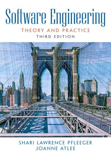 Software Engineering: Theory and Practice: Pfleeger, Shari Lawrence ...