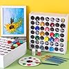 Amazon.com: Hicarer 2 Pcs 49 Holes Craft Paint Storage Organizer ...