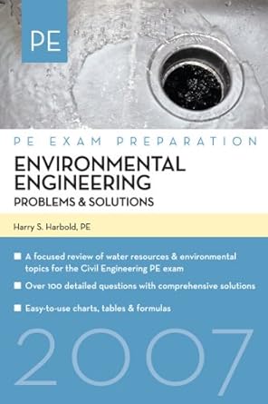Amazon.com: Environmental Engineering: Problems & Solutions (Pe Exam Preparation): 9781427751676 ...